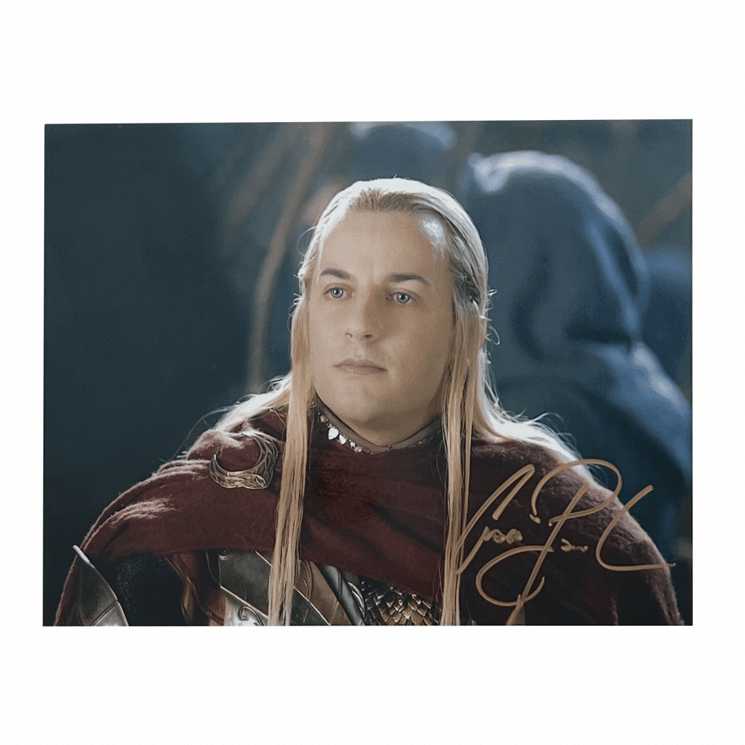 The Lord of the Rings ‘Haldir’ 8x10 Print (Signed by Craig Parker) +CoA ...