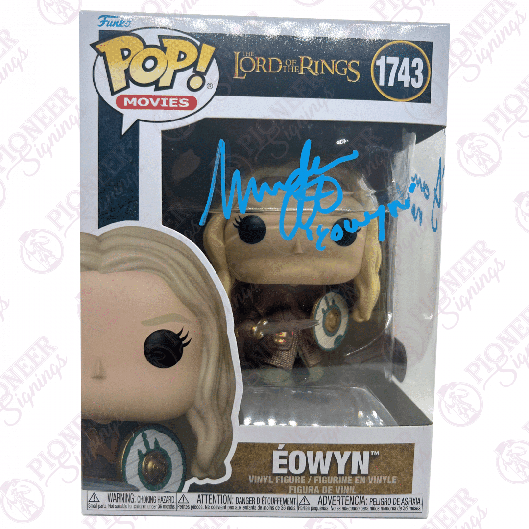 Lord of the Rings Exclusive "Eowyn" Funko Pop 1743 Signed by Miranda ...