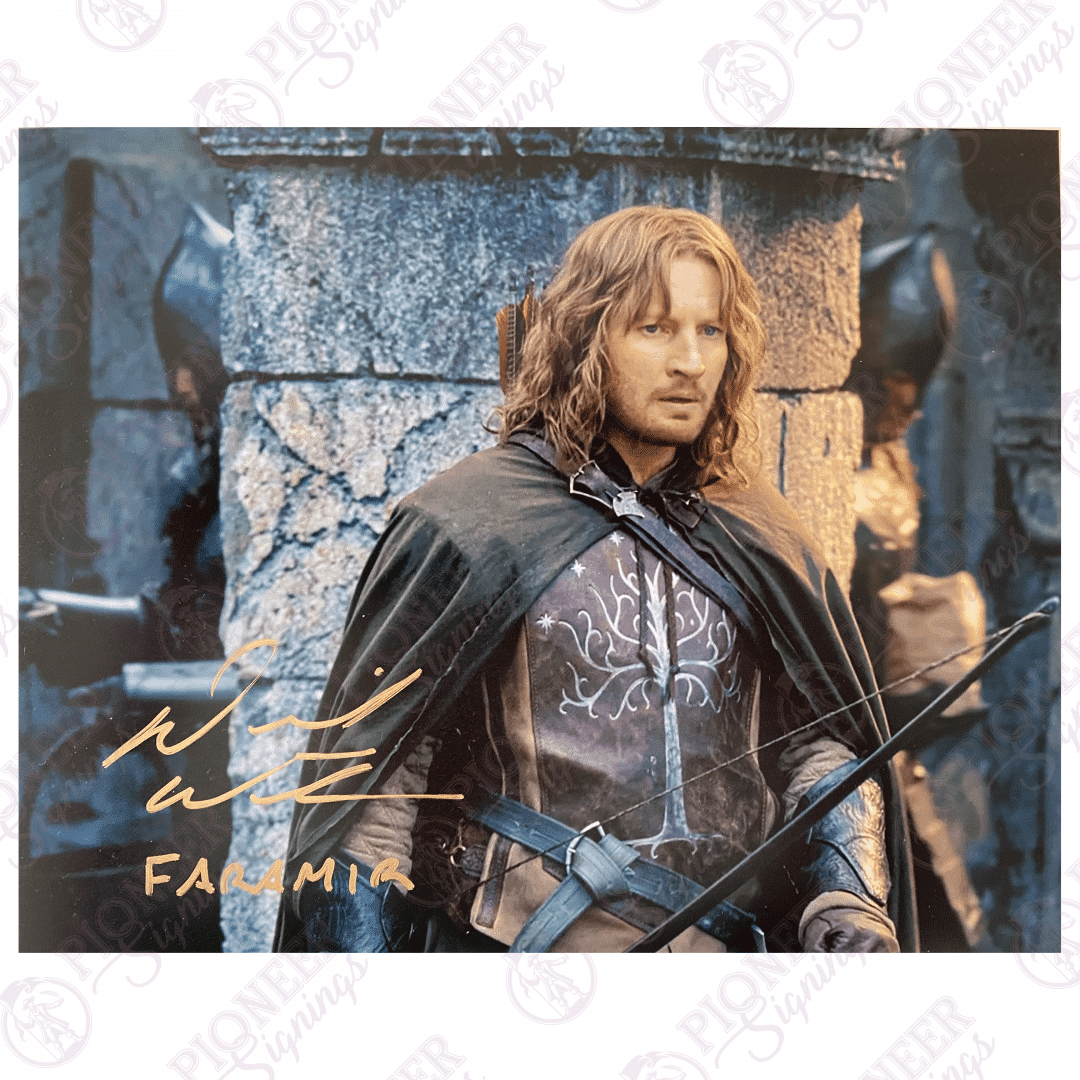 Lord of the Rings: Faramir 'Dispair' 8" x 10" Print Signed by David ...