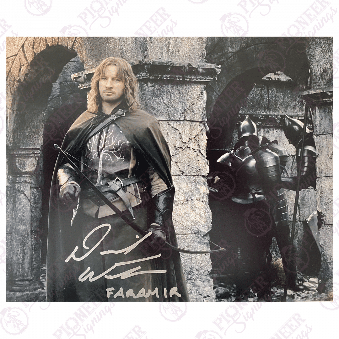 Lord of the Rings: Faramir 'Ithilien' 8" x 10" Print Signed by David ...