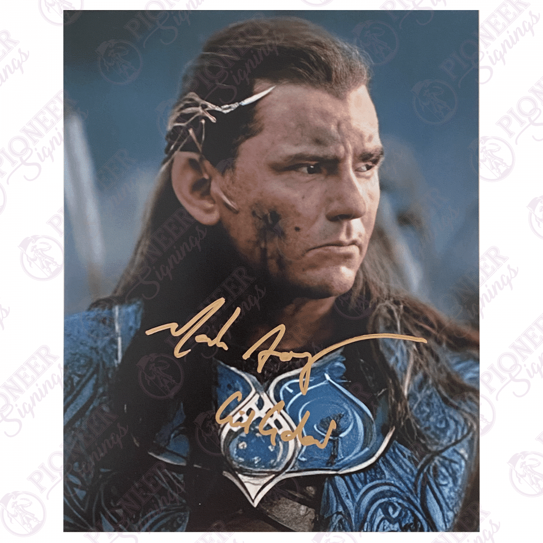 Lord of the Rings: Gil-galad 8" x 10" Print Signed by Mark Ferguson ...