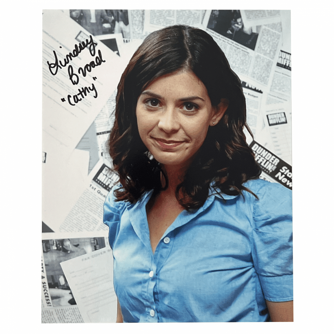 The Office (US) 'Cathy Simms' 8" x 10" Print Signed by Lindsey Broad with Character Name +CoA ...