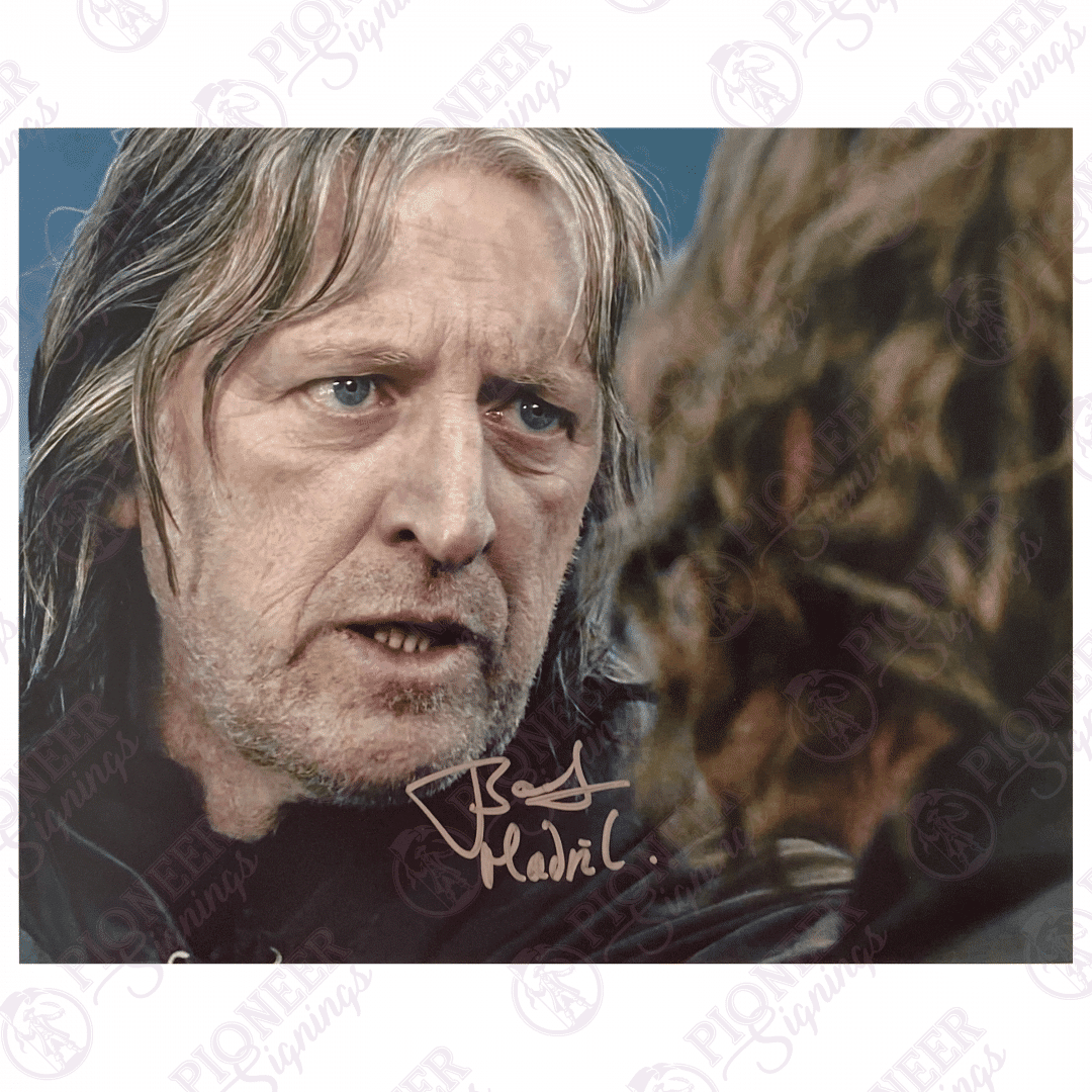 Lord of the Rings: Madril 8" x 10" Print Signed by John Bach (Silver ...