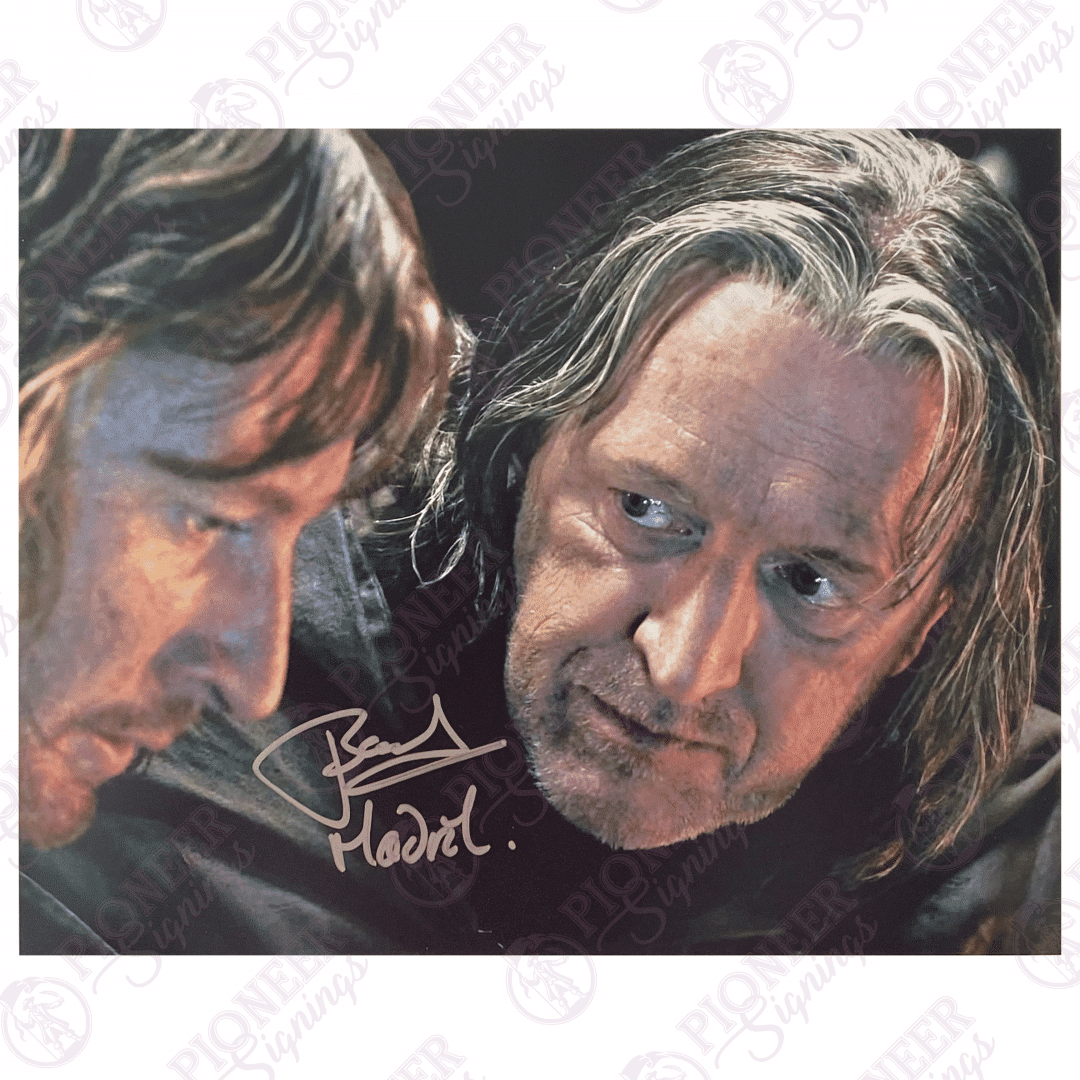 Lord of the Rings: Madril 'Council' 8" x 10" Print Signed by John Bach ...