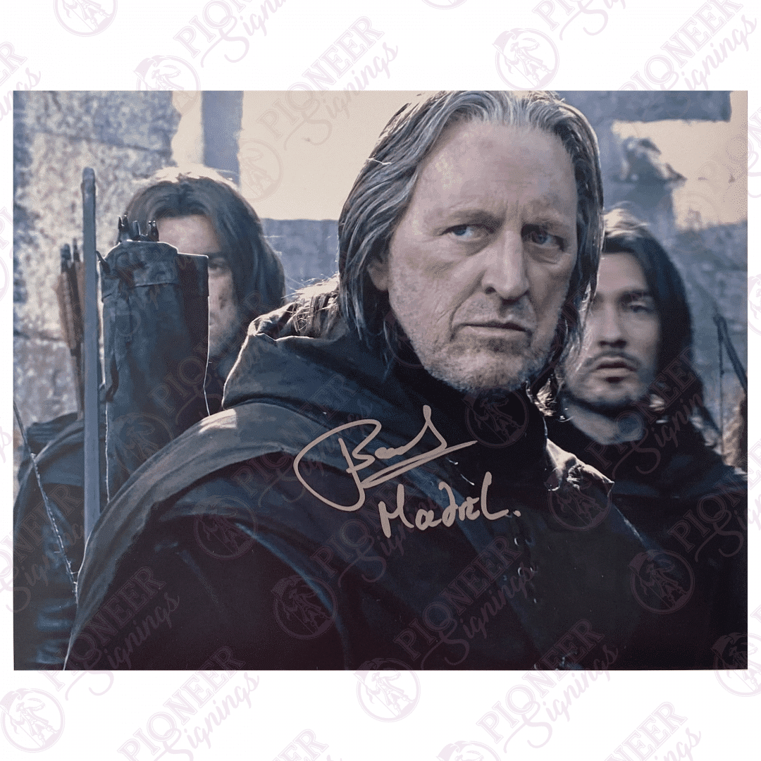 Lord of the Rings: Madril 'Osgiliath' 8" x 10" Print Signed by John ...
