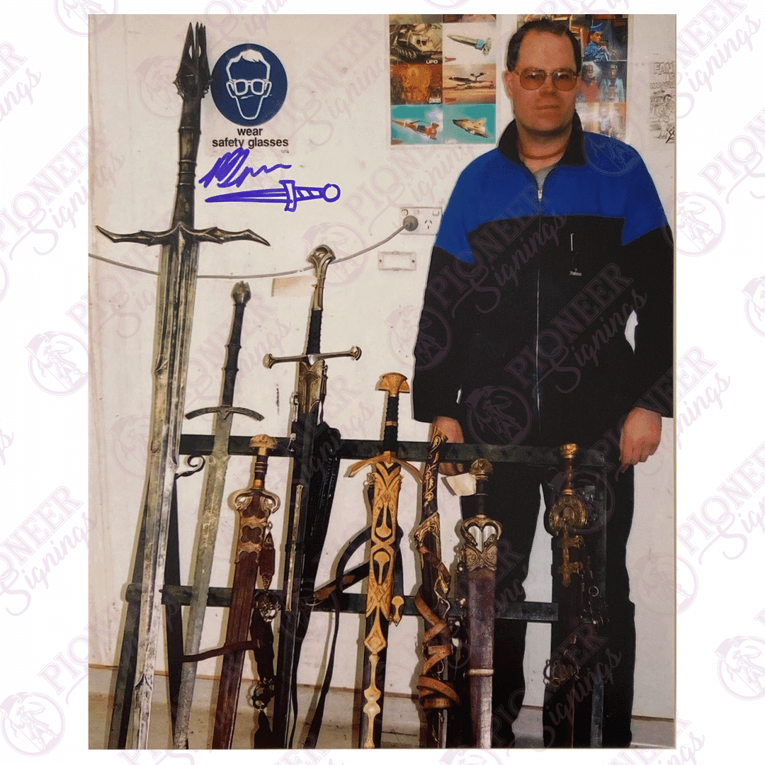 The Lord of the Rings: Weta Workshop 'Swords' 8" x 10" Print Signed by ...