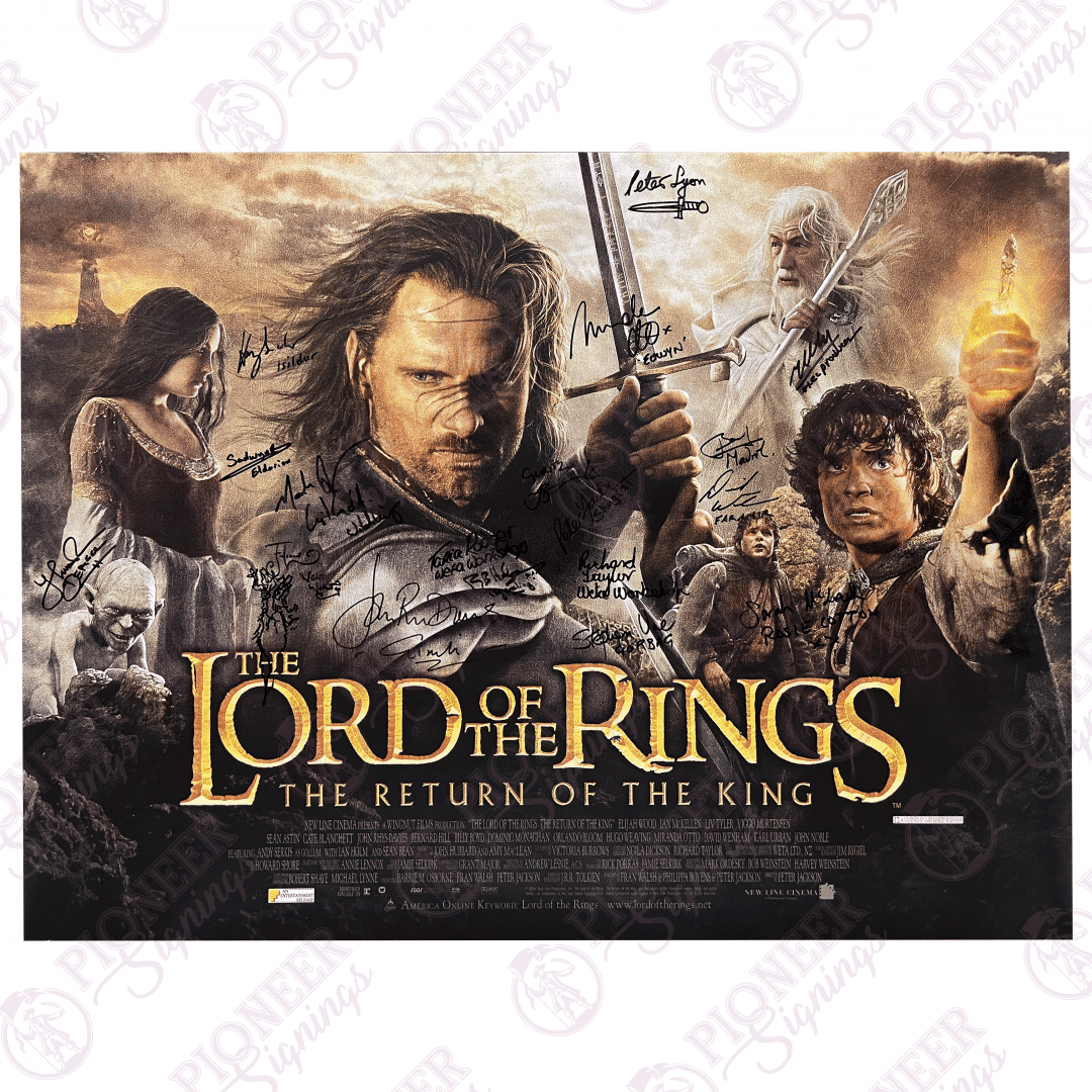 The Lord of the Rings: The Return of the King Signed Original ...