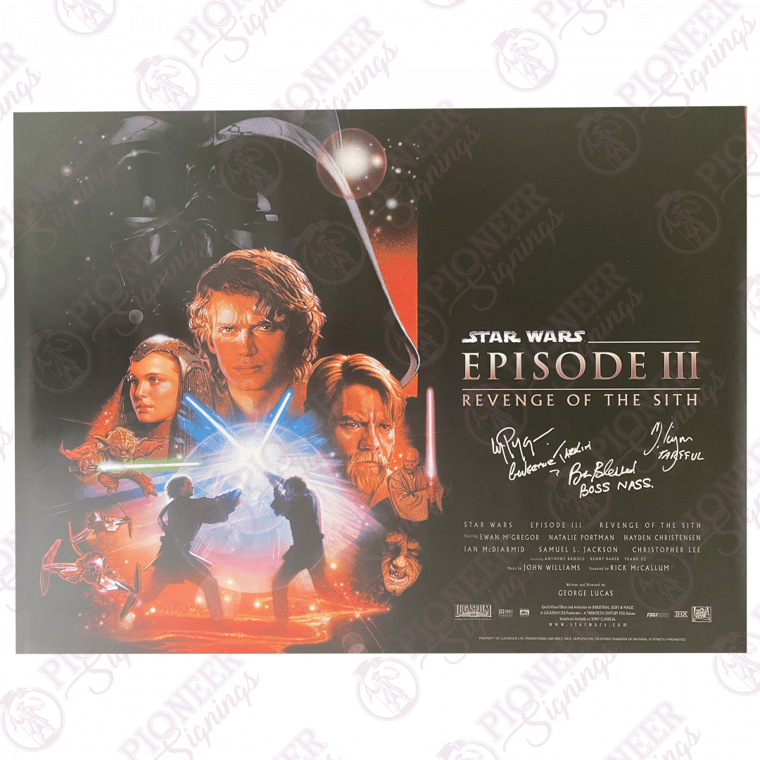 Star Wars Episode III: Revenge of the Sith original theatrical quad ...