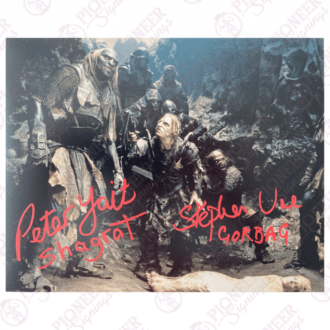 Lord of the Rings: Shagrat & Gorbag 8" x 10" Print Signed by Peter Tait ...