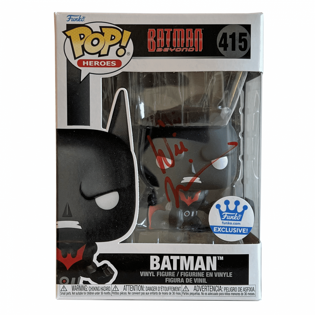 Batman Beyond Funko Pop 415, Autographed by Will Friedle